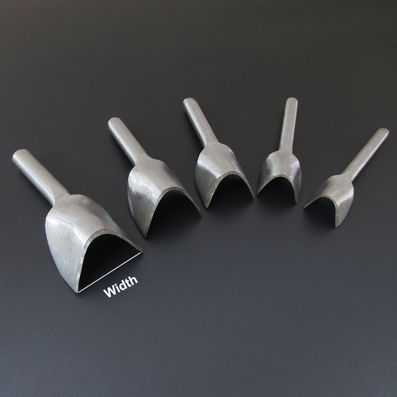 10-45Mm V Vorm Lederen Craft Half-Ronde Cutter Pun... – Grandado