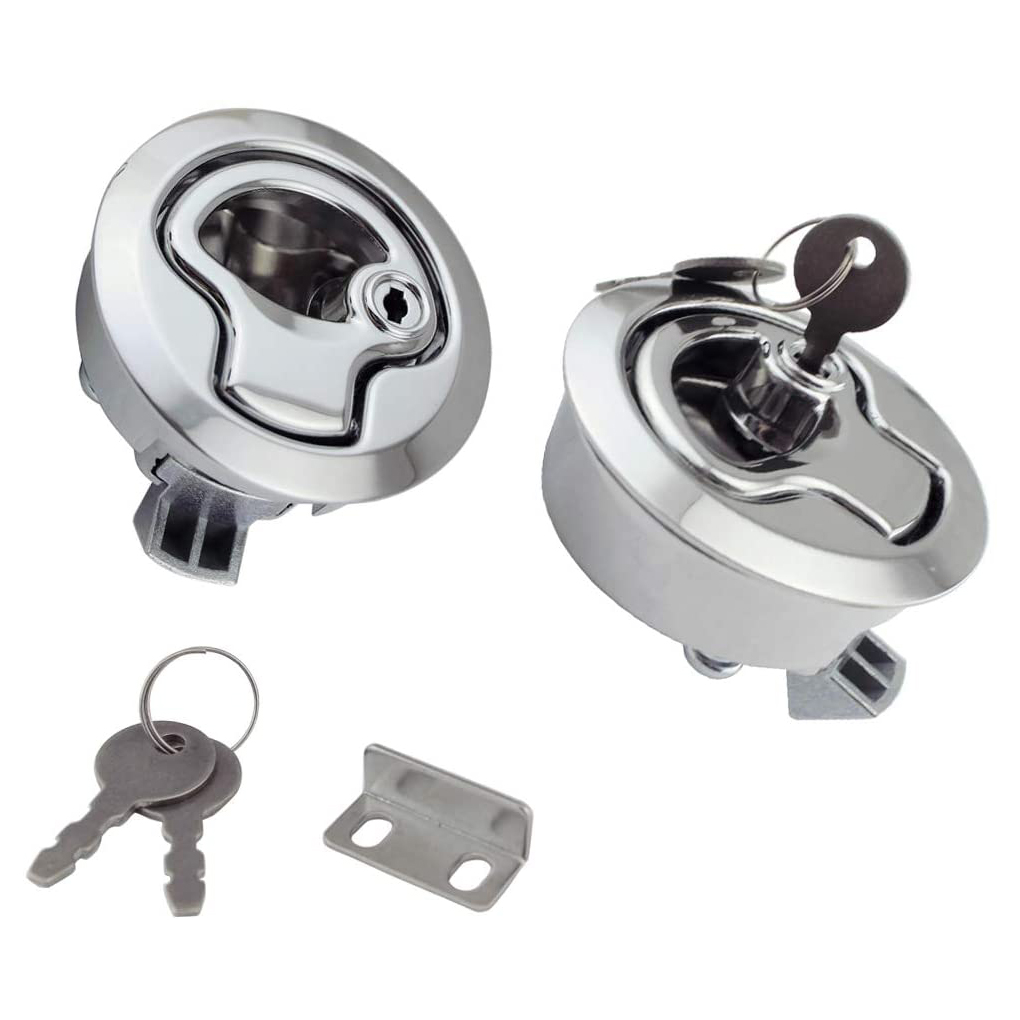 2 PCS Flush Pull Latch Marine Cam Latch Boat Hatch... – Grandado