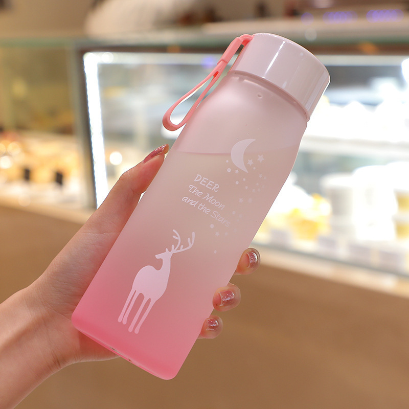 Cute Bottle Water for Girls Plastic Shaker Cup Dri... – Grandado