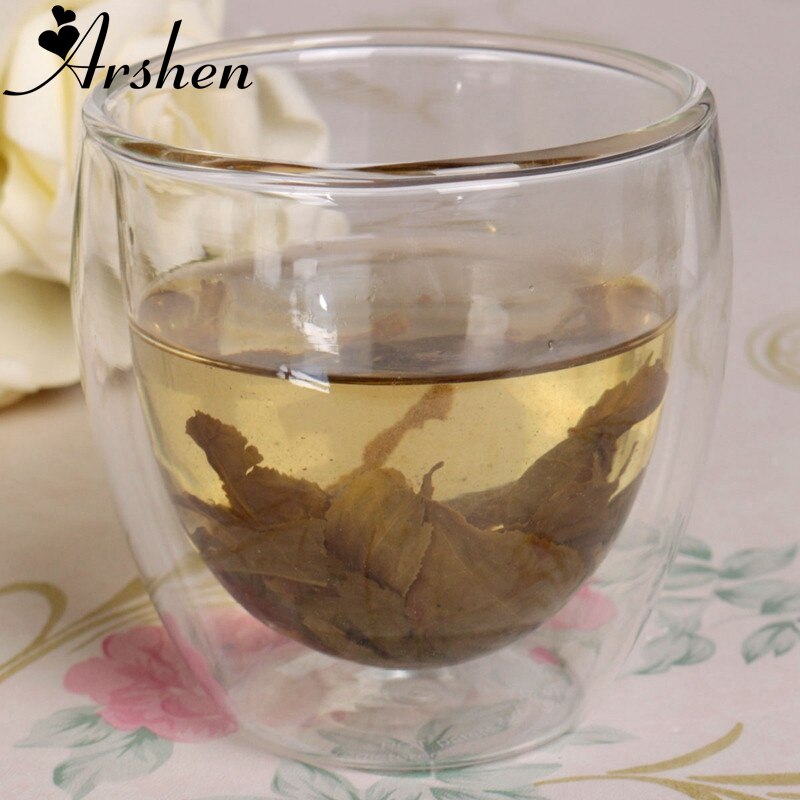 Arshen 250ml Handmade Double Layer Tea Coffee Cup ... – Grandado