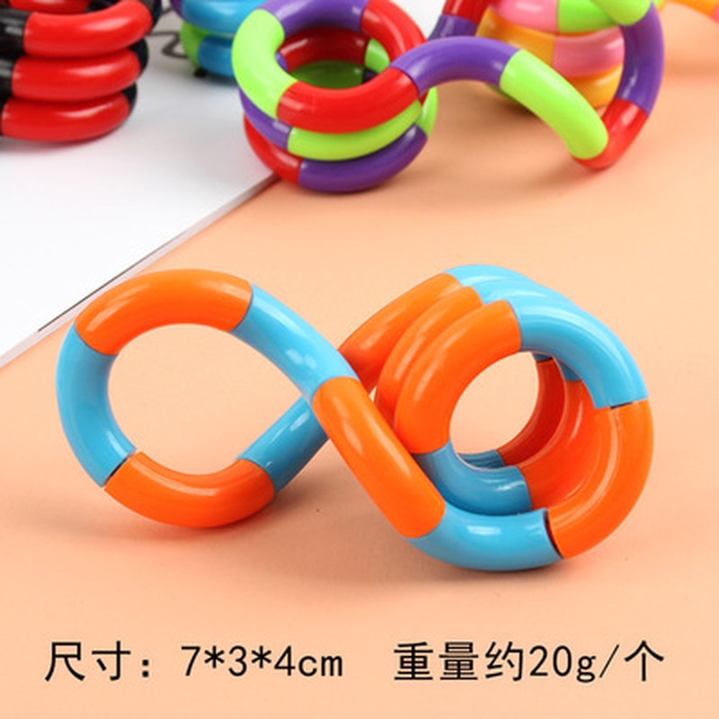 Twine Torsion Ring Stress Relief Fidget Anxiety an... – Vicedeal