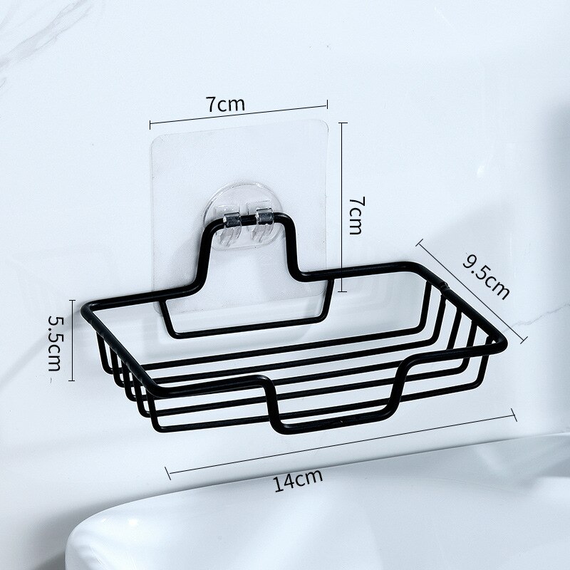 No Punching Stainless Steel Soap Rack Wall Mounted... – Grandado