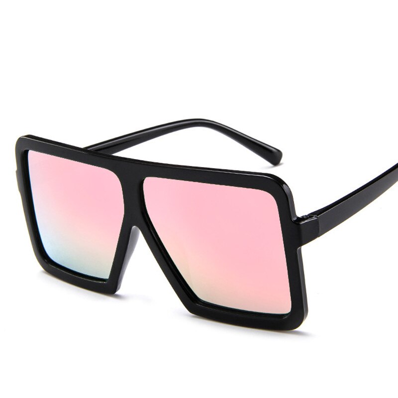 Oversized Shades Women Sunglasses Black Square Gla Vicedeal