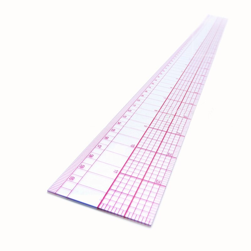 1PC 60cm Built-in Common Clothing Ruler Plastic Pr... – Grandado