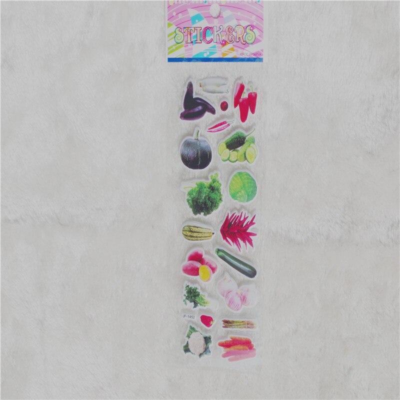 10 Sheets Vegetable Sticker Cute DIY Stickers Cart... – Grandado