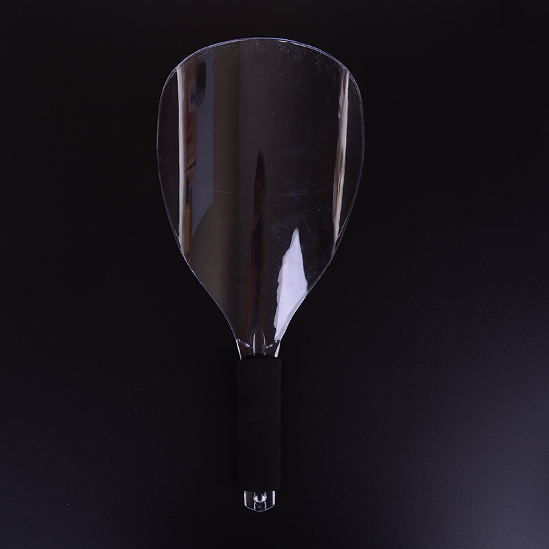 Color Transparent Pro Salon Haircut Face Mask Shie... – Grandado