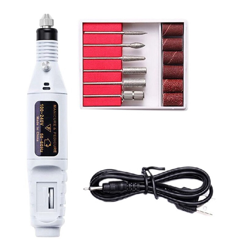 Elektrische Manicure Kit Nail File Remover Elektri... – Grandado