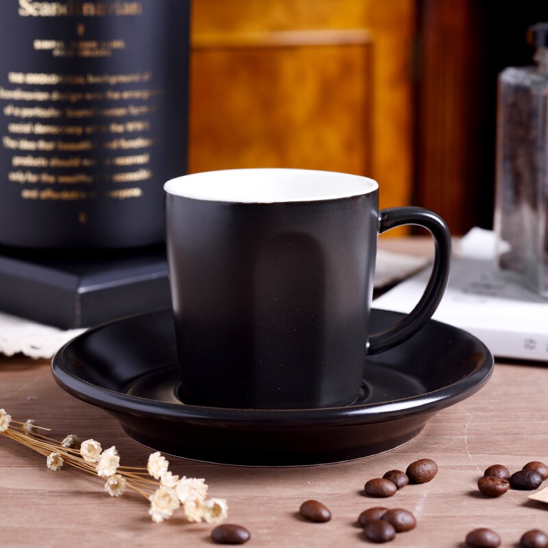 Concise Style Capucino Latte Coffee Shop Coffe Cup... – Grandado