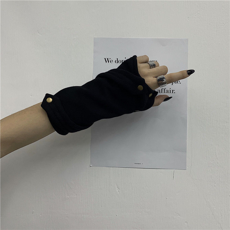 Harajuku Street trend pure hip hop dance gloves BF... – Grandado