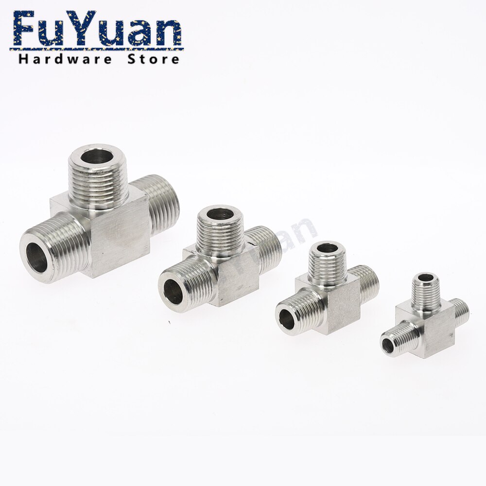 1pc T Type conversion high pressure Fittings 1/4&q... – Grandado