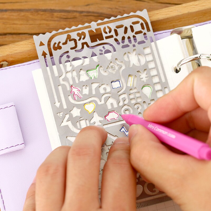 1 Pcs Multifunctional Hollow Ruler Drawing Graffit... – Vicedeal