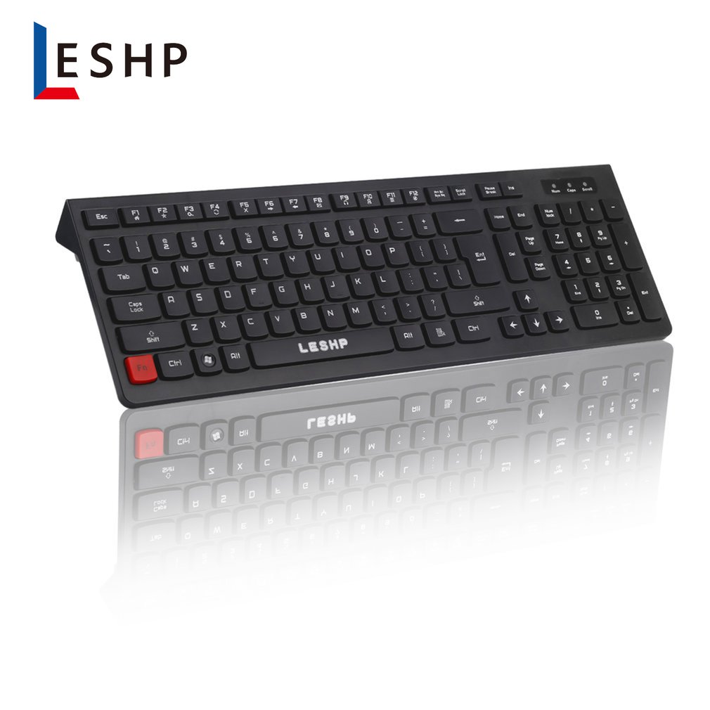 LESHP Ultra-thin Chocolate Wired Keyboard Desktop ... – Grandado