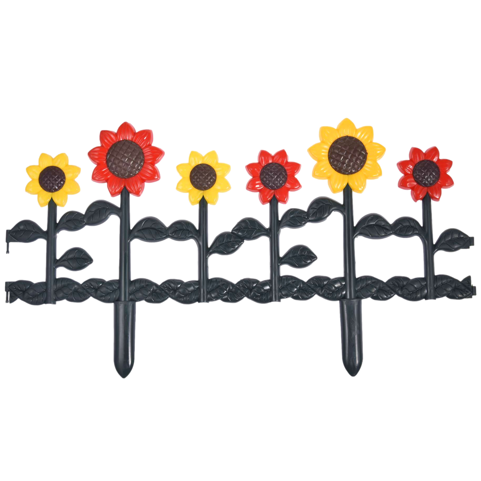 5pcs Lovely Sunflower Fence Pp Sunflower Fence Fam... – Vicedeal