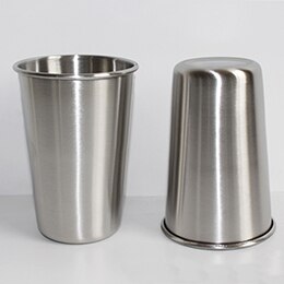 500 ml Rvs Cups met Sap Bier Glas Portie Cups 16 o... – Vicedeal