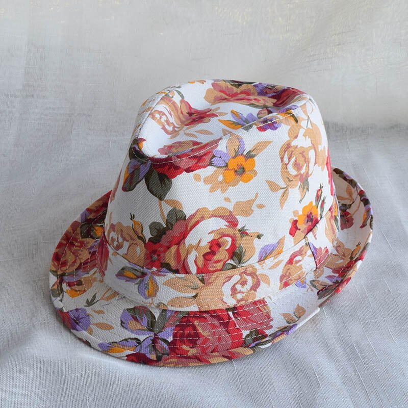 Floral Fedora Hats For Women Chapeu Feminino Panam... – Grandado