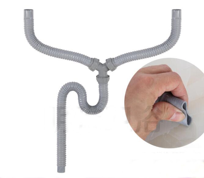 Vidric Dubbele Wastafel Extension Drie-Weg Riool Y... – Vicedeal