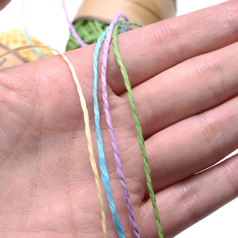 Rollo de cuerda de papel de rafia para manualidade... – Grandado