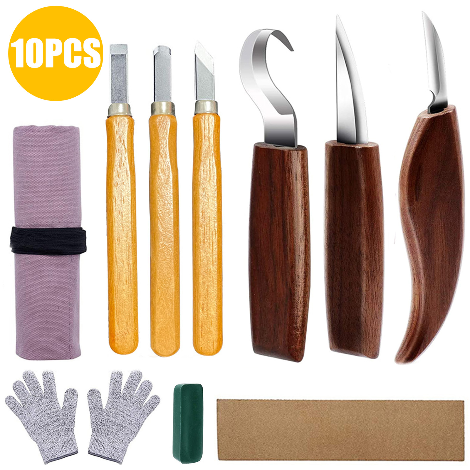 Wood Carving Knife Set Wood Chisel Sharp-edged Eng... – Vicedeal