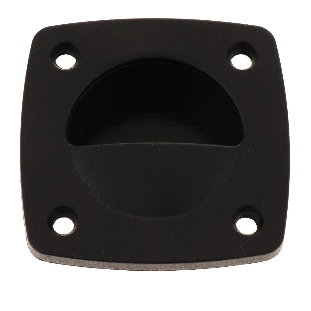 Black Plastic Trap Door Flush Ring Pull Handle For... – Vicedeal