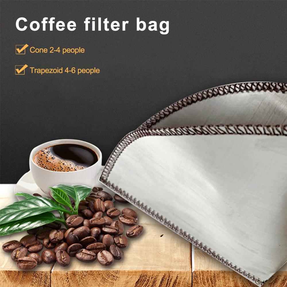 Reusable Pour Over Coffee Filter Stainless Steel P... – Grandado
