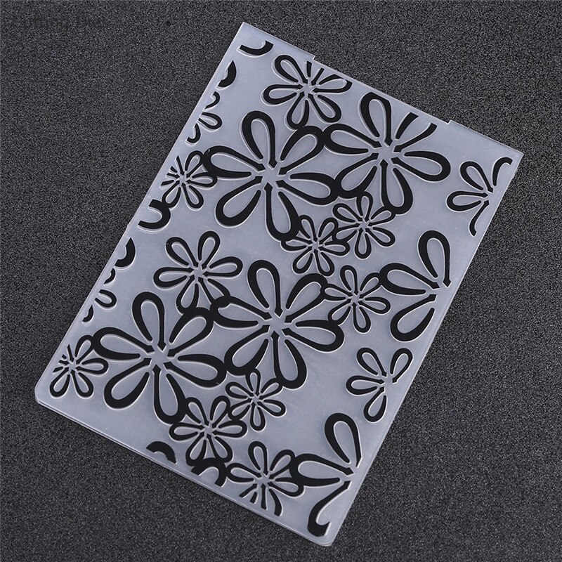 Flower Printed DIY Scrapbooking Plastic Embossing ... – Grandado