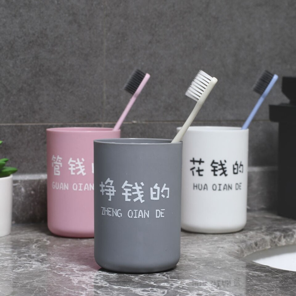Reizen Draagbare Wassen Tand Cup Badkamer Plastic ... – Vicedeal
