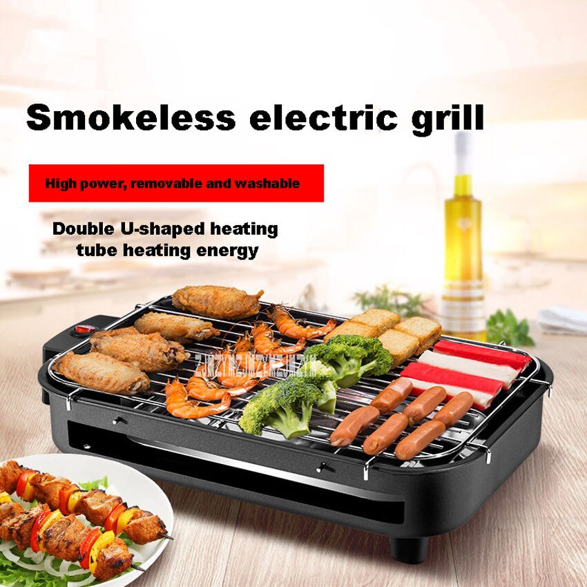 Indoor Kleine Grill Hause Rauch-Freies Multi-Funkt... – Vicedeal