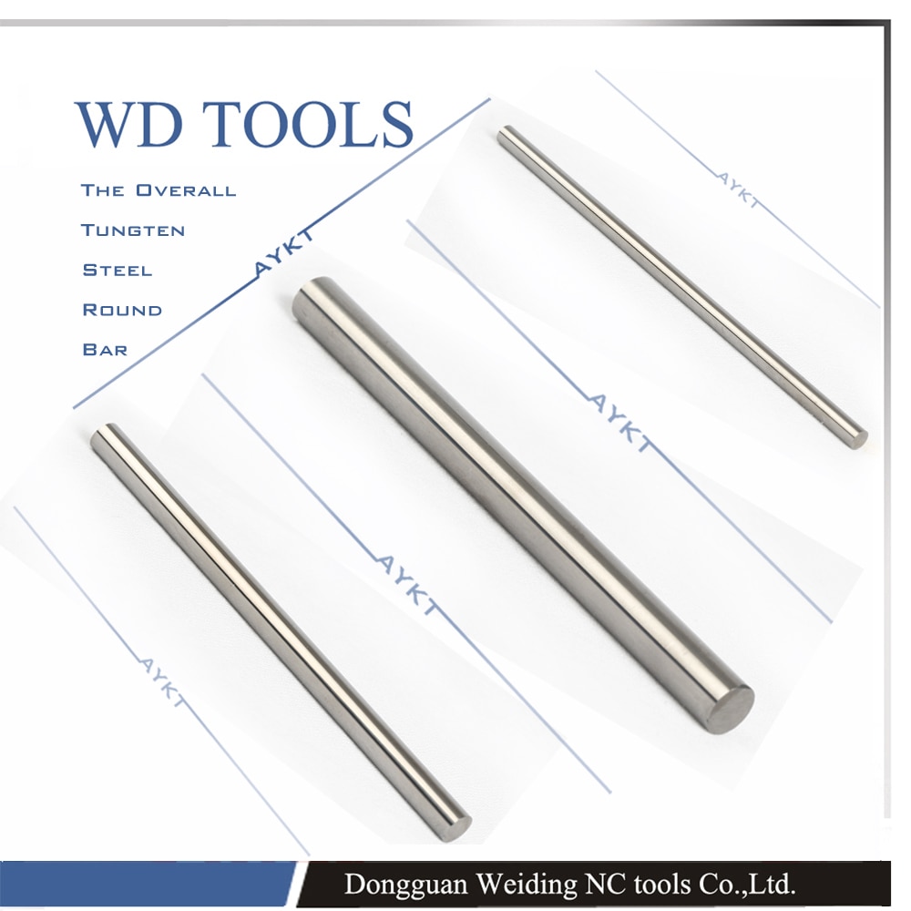 6-20mm Tungsten carbide Rod Round Bar Diameter tun... – Grandado
