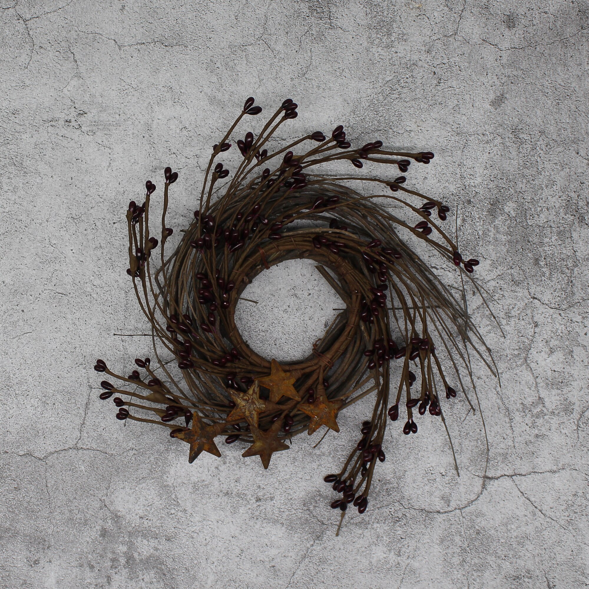 Primitives Rustic Pip Berries and Twig with Rusty ... – Vicedeal