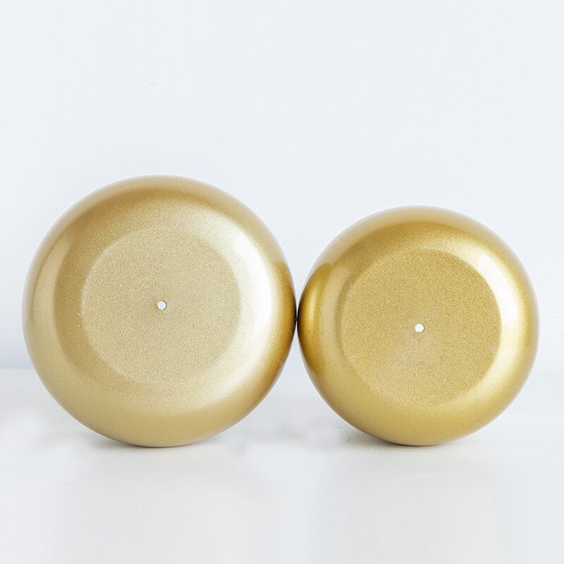 Golden Wrought Iron Flower Pot Nordic Style Metal ... – Vicedeal