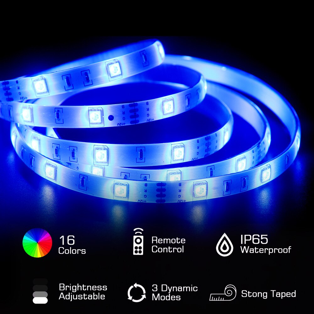 Led Strip Verlichting 32.8ft Rgb Licht Strip 5050 ... – Vicedeal