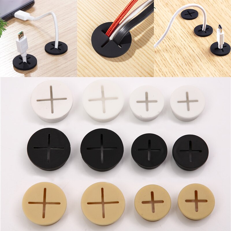Flexible Silicone Cable Cord Grommets Rubber Gromm... – Grandado