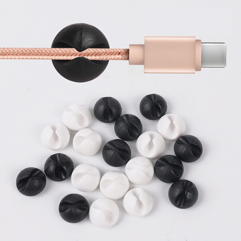 Usb kabel organizer wire winder øretelefon holder ... – Grandado