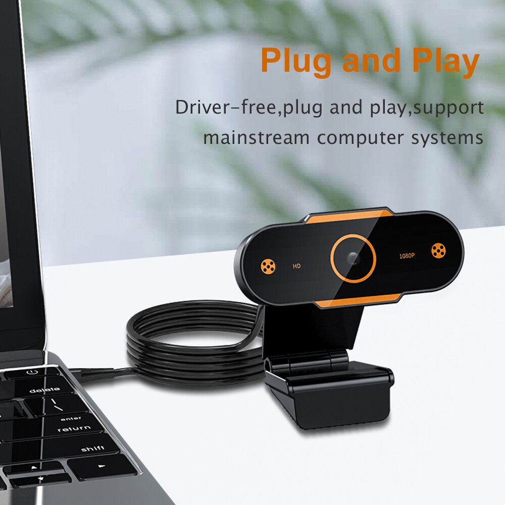 Webcam 1080P Web Camera With Microphone Web USB Ca... – Grandado