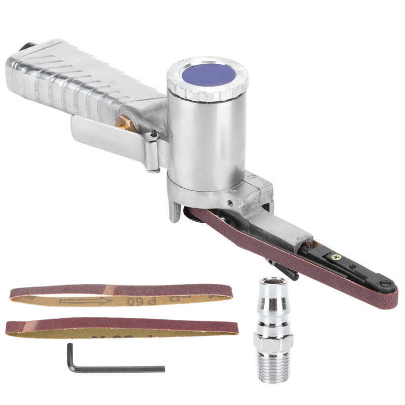 1set Pneumatic Belt Sander 10mm Woodworking Grindi... – Vicedeal