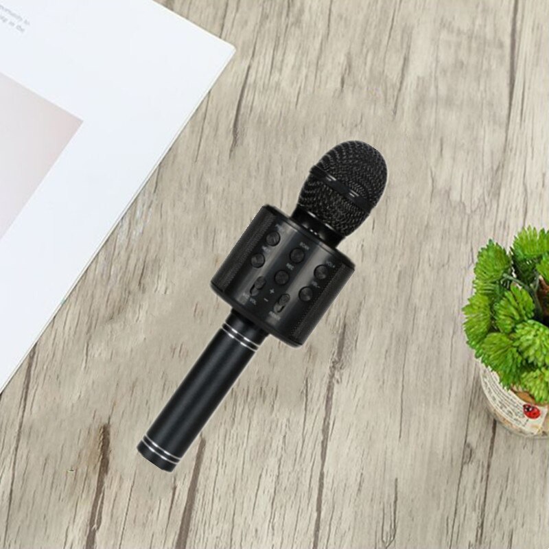 WS-858L Wireless Microphone with LED Light Support... – Grandado