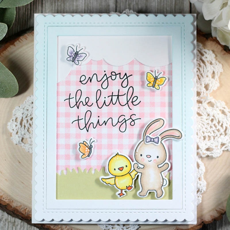 Bunny easter Transparent Clear Stamps/coordinating... – Grandado