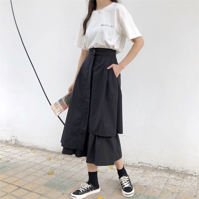 Two Pieces Set Women Chic Ulzzang Summer Leisure G... – Vicedeal