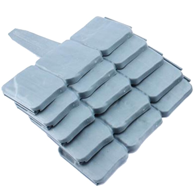 10 Pcs Spring Lawn Garden Plastic Artificial Stone Garden Edge Edge ...