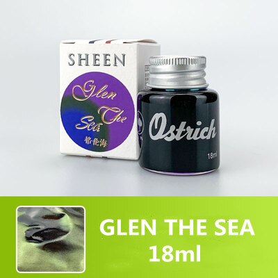 18ml Non-Carbon Sheen Color Fountain Pen Ink Pot G... – Grandado