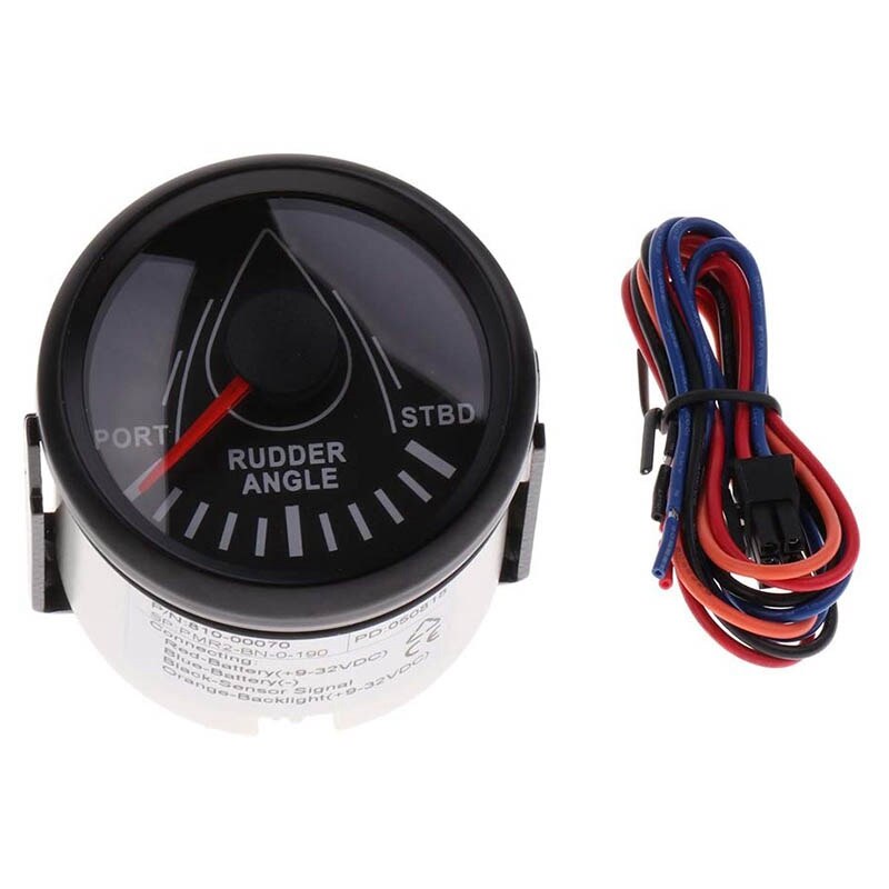 Rudder Angle Indicator Gauge with Marine/Boat Rudd... – Grandado