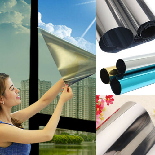 Kleurrijke Sticker Vinyl One Way Vision Mirrored E... – Vicedeal