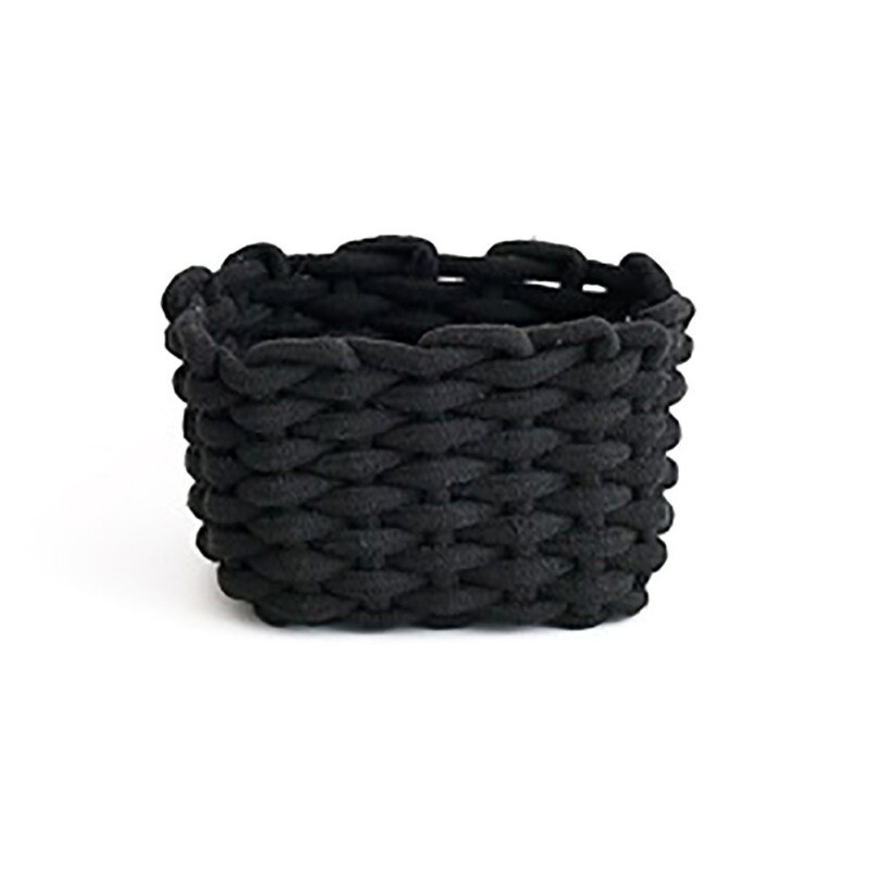 Thick Cotton Rope Woven Basket Cotton Rope Storage... – Grandado