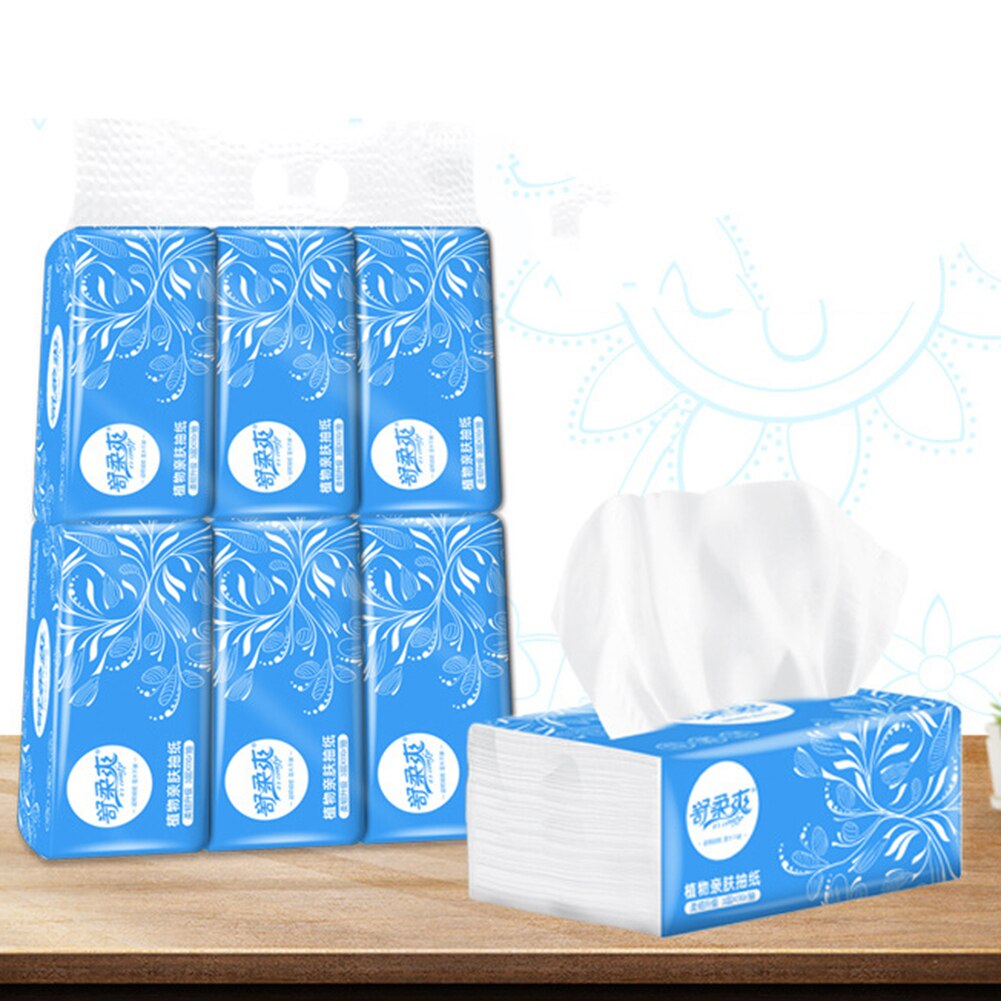 6 Bags Baby Paper Home Restaurant Hotel Paper Soft... – Grandado