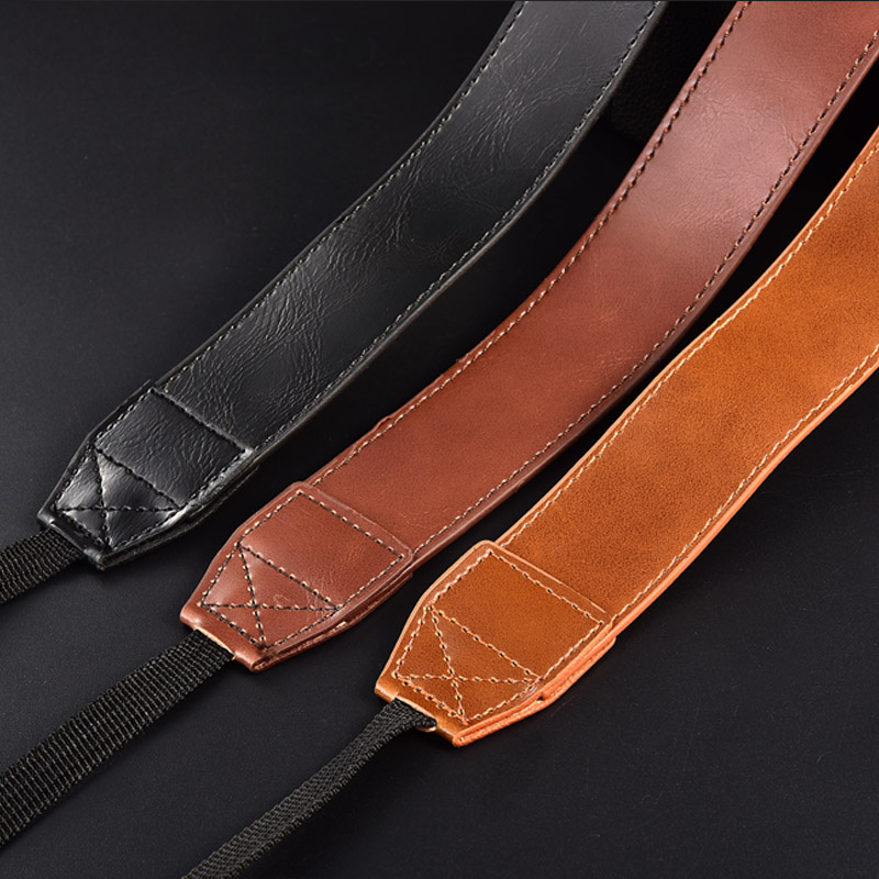 Photo Camera Leather Neck Strap DSLR Shoulder Hand... – Grandado