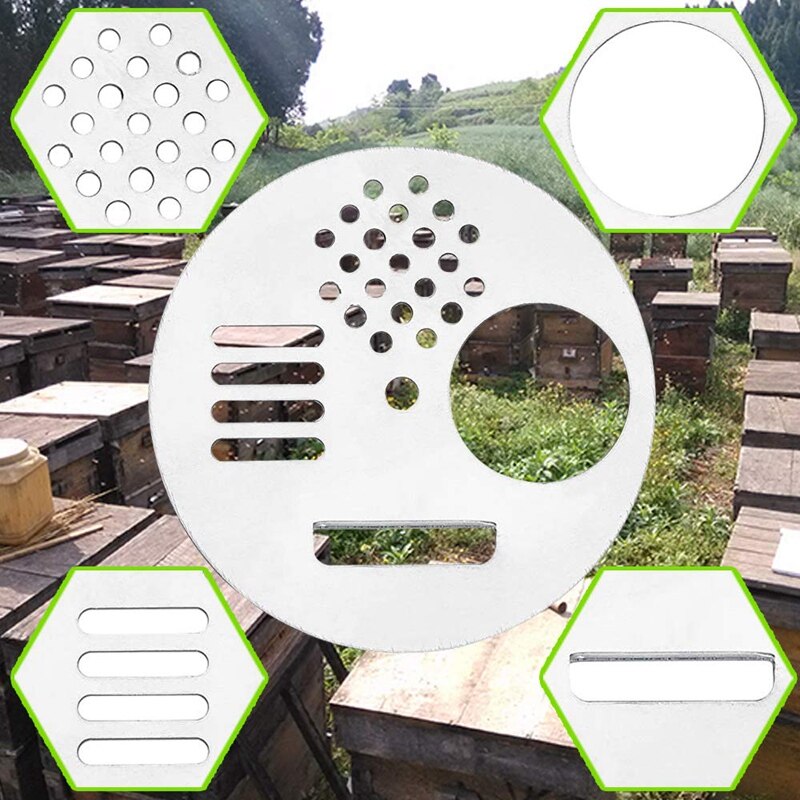 10x Bees Bees Honeycomb Nuc Box Entrance Door, Bee... – Grandado