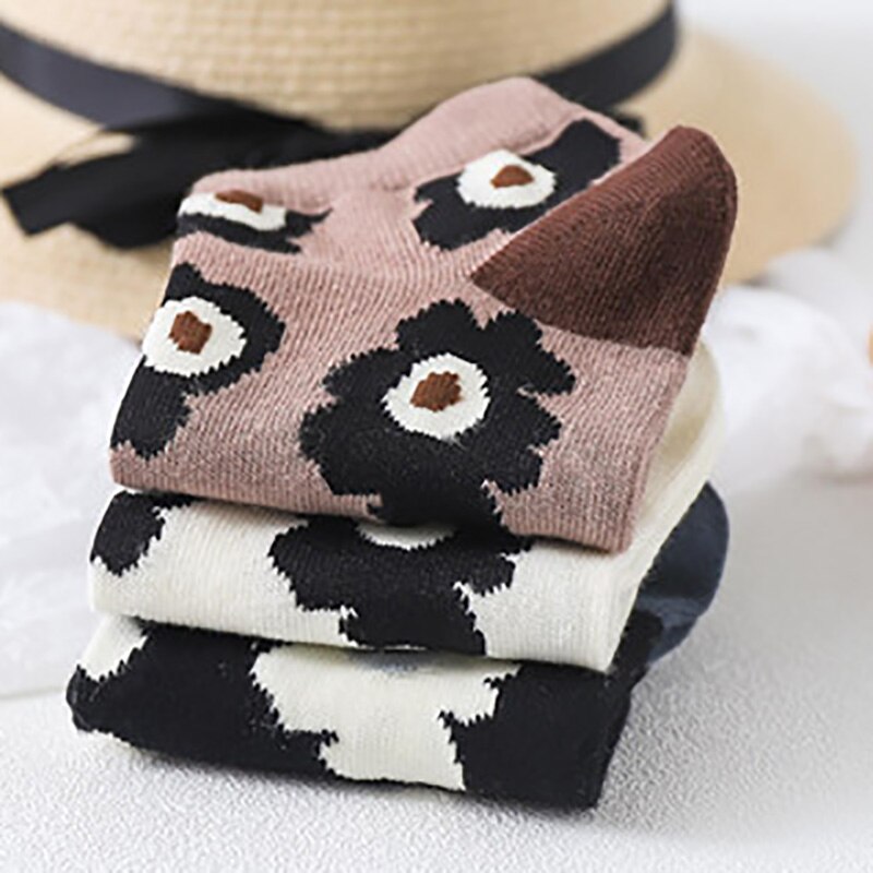 Sokken Vrouwen Bloemenprint Zomer Katoen Korte Sok... – Vicedeal