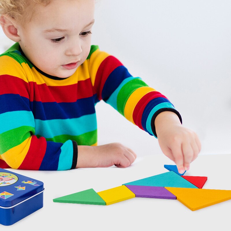 Wooden Magnetic Jigsaw Puzzle Teaching Resources P... – Grandado