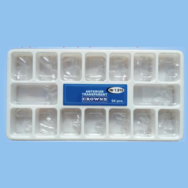 64Pcs Dental Transparent Pre-crown Dental Crown De... – Grandado