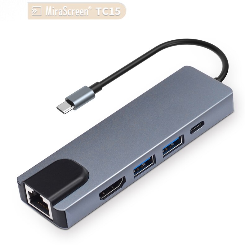 Wired USB C HUB Usb hub with power supply Type-c w... – Vicedeal